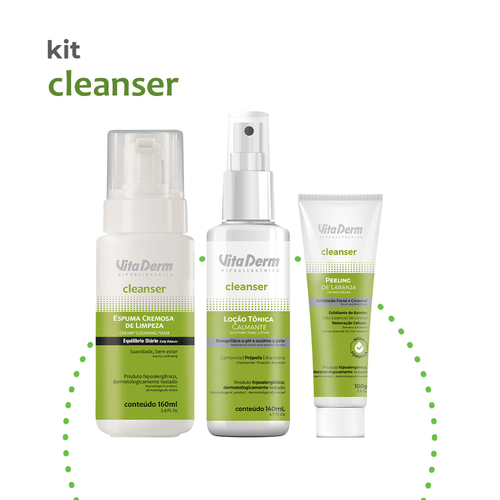KIT FACIAL - Vita Derm Profissional